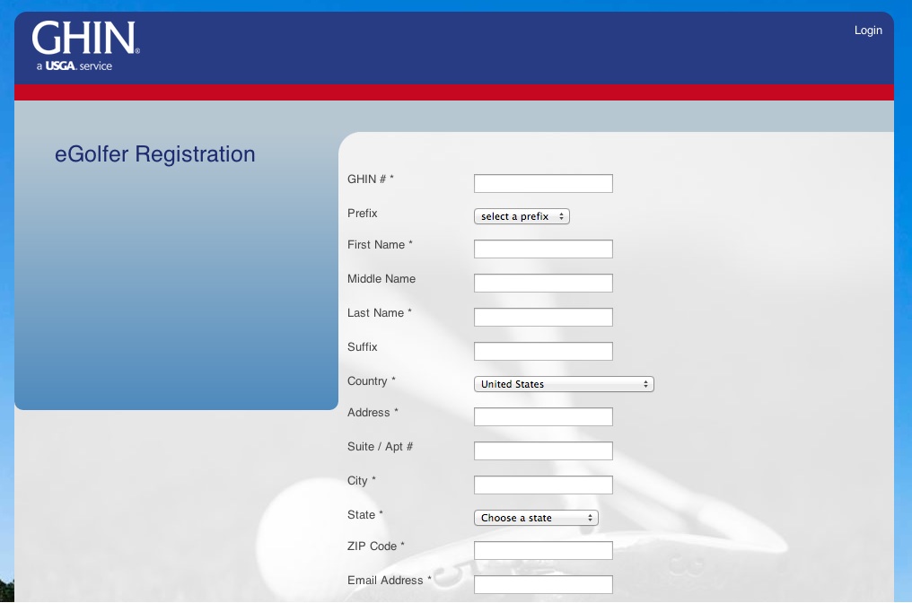 Setup your e-golfer profile at www.ghin.com | The Tanglewood Golf ...